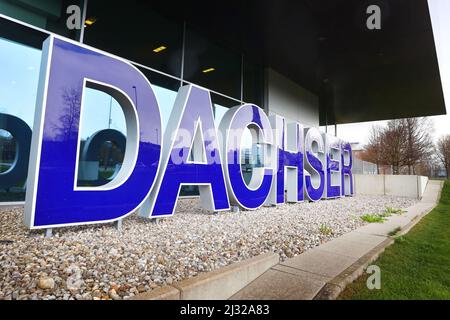 Kempten, Germany. 05th Apr, 2022. The headquarters of the DACHSER Group ...