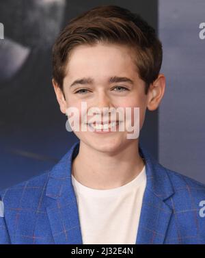 Max Ferro arrives at the AMBULANCE Los Angeles Premiere held at the ...