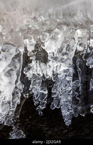 ice structures in the swiss alps Stock Photo - Alamy