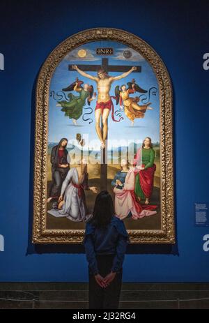 CRUCIFIXION OF CHRIST by Raphael (1483-1520 Stock Photo - Alamy