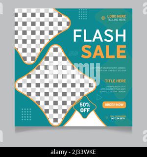 Flash Sale Banner for web or social media Stock Vector Image & Art - Alamy