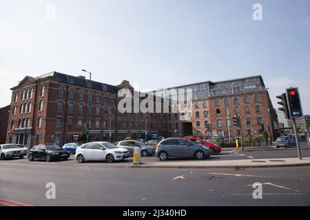 The Hooters bar at the Hicking Building in Nottingham in the UK Stock ...