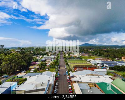 An aerial view at Urunga, NSW, Australia Stock Photo - Alamy