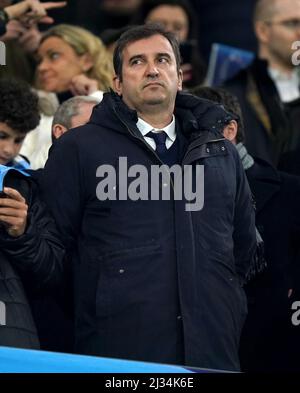Manchester City chief executive officer Ferran Soriano, board member ...