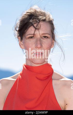 Cannes, France. April 05, 2022, Seo Joo-Wan, Kim Yuneui, Kim Gyeong-min ...