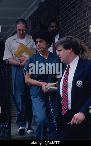 CIA spy Aldrich Ames and his wife Rosario leave the US Federal ...