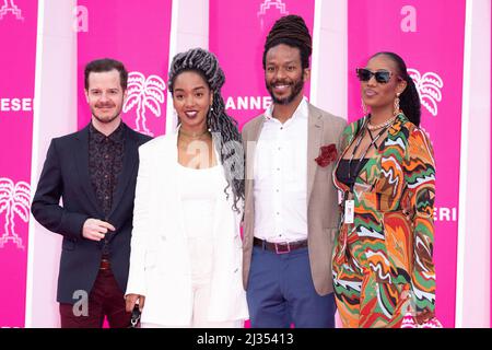Julian De Zotti, Amanda Parris, Kevin Hood and Shelley Parris attend ...