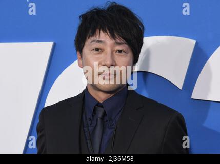 Toru Nakahara arrives at the SONIC THE HEDGEHOG 2 Los Angeles Premiere ...