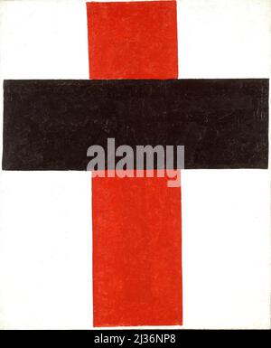 Kazimir Malevich, Suprematist Painting (with Black Trapezium and Red ...