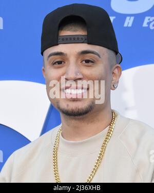 Justice Alexander arrives at the SONIC THE HEDGEHOG 2 Los Angeles ...