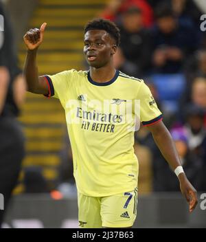 04 April 2022 - Crystal Palace v Arsenal - Premier League - Selhurst ...