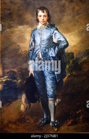 The Blue Boy, Portrait of Jonathan Buttall circa 1770. 1188 Thomas ...