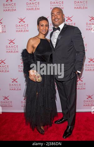 Angela Simpson and Scott Simpson attend the Dance Theater of Harlem ...