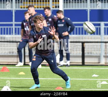 Darcy Graham of Edinburgh during the EPCR Challenge Cup, Pool 3 rugby ...