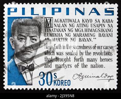 Emilio Aguinaldo - First President of the Philippines, circa 1900 Stock ...