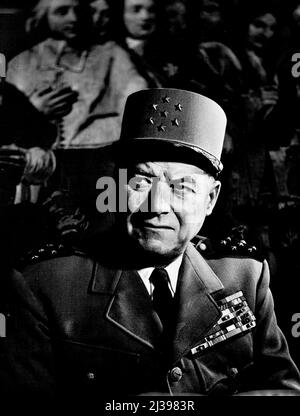 General Alphonse Juin, Chief of Staff of the French Committee of ...