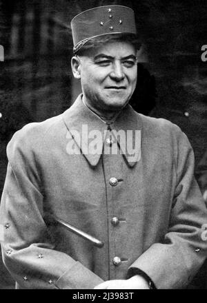 General Alphonse Juin, Chief of Staff of the French Committee of ...