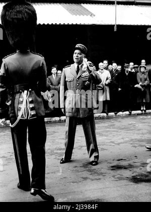 General Alphonse Juin, Chief of Staff of the French Committee of ...