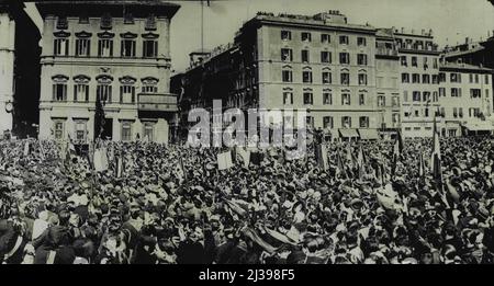Vintage photo of Benito Mussolini. May 1927 Benito Amilcare Andrea ...