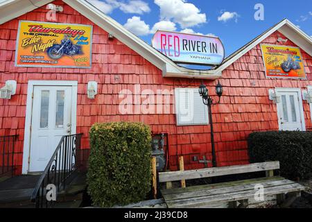 Red River Inn bar and restaurant Yaphank Long Island New York Stock ...