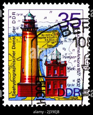 GERMANY - CIRCA 1902: A stamp printed in Germany shows Germania, circa ...