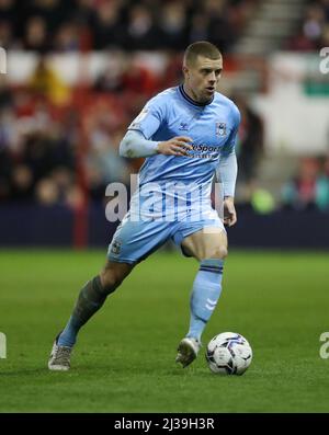 Coventry City's Jake Bidwell during the Sky Bet Championship match at ...