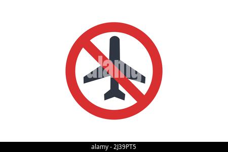 Prohibition sign with gradient. Stop sign. Prohibited passage. Editable ...