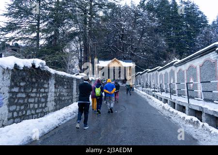 Hadimba Devi Temple is surrounded by thick deodar forests and was built ...