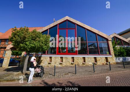 Helicopter Museum, Sable-Platz, Bueckeburg, Lower Saxony, Germany Stock ...