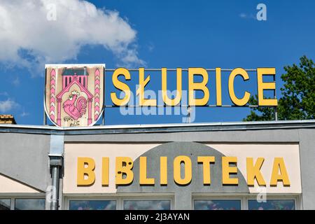 Library, Slubice, Poland Stock Photo - Alamy