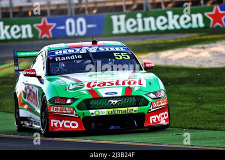 MELBOURNE, AUSTRALIA, APRIL 7: Thomas Randle of Tickford Racing of V8 ...