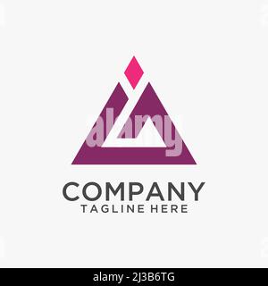 IG I G letter logo design. Initial letter IG linked circle uppercase ...