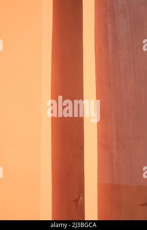 Wall details. Notch in wall. Ancient architecture Stock Photo - Alamy