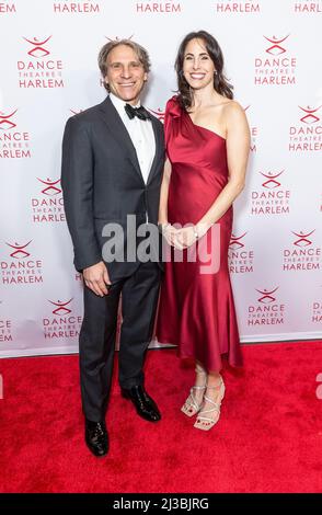 Kevin Cofsky and Abbey Cofsky attend the Dance Theater of Harlem Annual ...