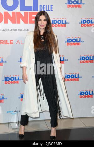 Ilaria Spada attends the photocall of the movie Una famiglia mostruosa ...
