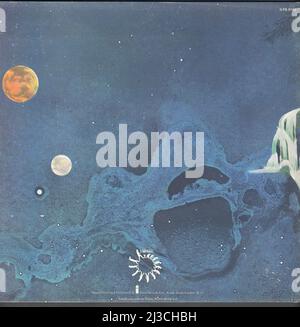 Urian Heep Demons and Wizards album, gatefold sleeve with art by Roger ...