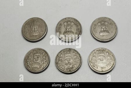 Vintage Old Indian Currency, A background of old vintage Indian ...