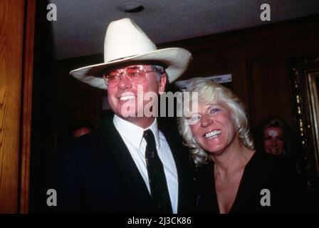 Larry Hagman and Maj Hagman Circa 1980's Credit: Ralph Dominguez ...