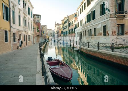 Italy - nov, 2021. The cityscape and architecture of Venice. Urban ...