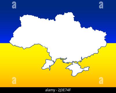 Ukraine map vector. Ukrainian maps craft paper texture. Empty template ...