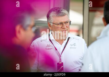SZAFNAUER Otmar, Team Principal of Alpine F1 Team, portrait during the Formula 1 Gulf Air ...