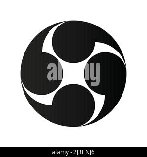 Japanese religion symbol vector illustration Stock Vector Image & Art ...