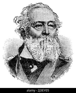 Admiral of the Fleet Sir Provo William Parry Wallis, 1791 –1892 ...