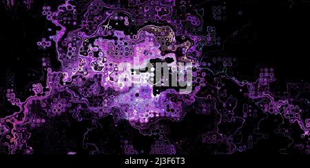 Computer generated seamless color fractal pattern background tile for ...
