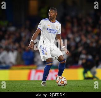 David Alaba of Real Madrid during the UEFA Champions League match ...