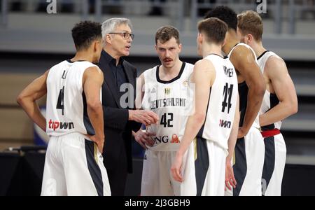David Kramer #44 von Deutschland Germany vs Israel Basketball World Cup ...