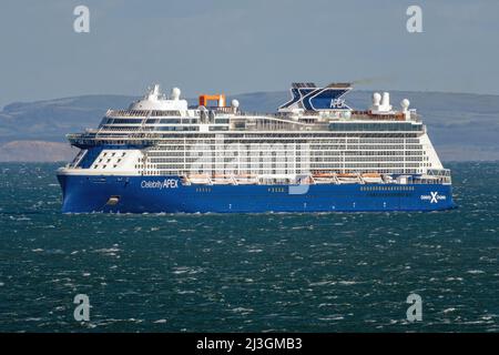 Celebrity Apex is an Edge class cruise ship operated by Celebrity ...