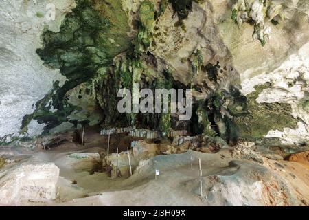 Philippines, Palawan, Quezon, Tabon Caves Complex and Lipuun Point ...