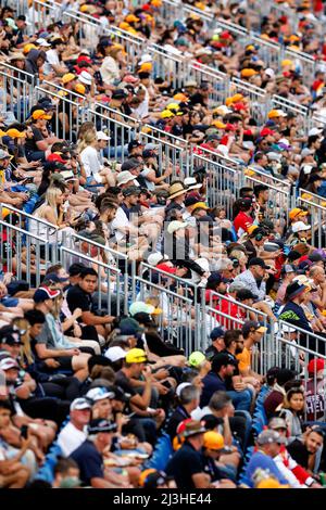 Fans in the grandstand. Formula One Testing, Day 4, Thursday 25th ...
