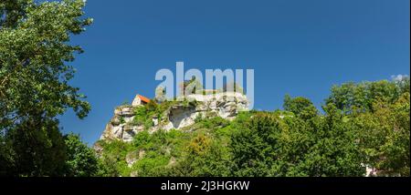 Pottenstein Castle in Franconian Switzerland, Germany Stock Photo - Alamy